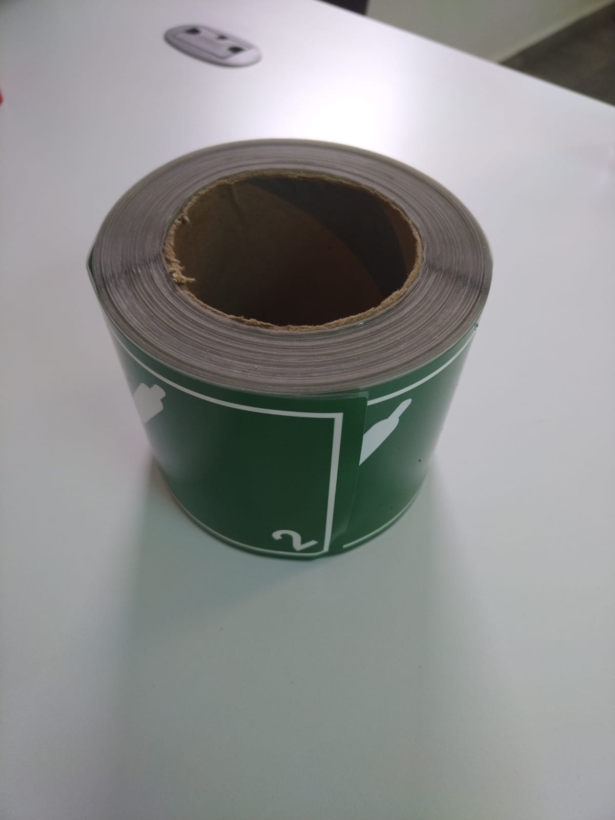 Rollo de etiquetas División 2.2 gases no inflamables, no tóxicos (No ...